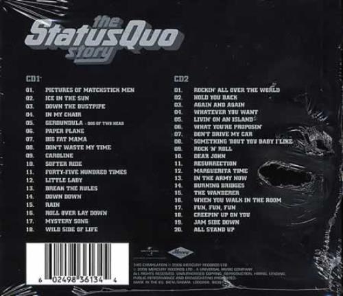 Status Quo The Status Quo Story UK 2 CD album set (Double CD) (361657)