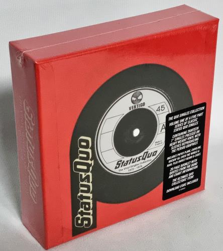 Status Quo The Vinyl Singles Collection 1972-1979 - Sealed UK 7" single ...