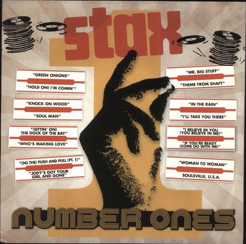 Stax Stax Number Ones - Red & Gold Vinyl US vinyl LP album (LP record ...