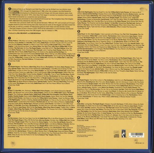 Stax The Complete Stax/Volt Soul Singles, Volume 2: 1968-1971 US CD ...