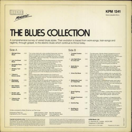 Stefan Grossman The Blues Collection UK vinyl LP album (LP record) (797317)