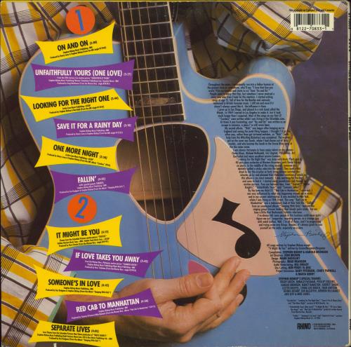 Stephen Bishop Best Of Bish US vinyl LP album (LP record) (775413)