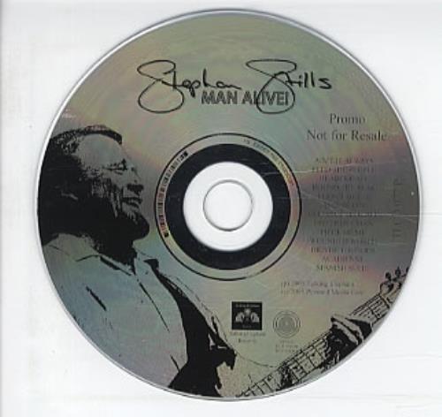 Stephen Stills Man Alive UK Promo CD album (CDLP) (327148)