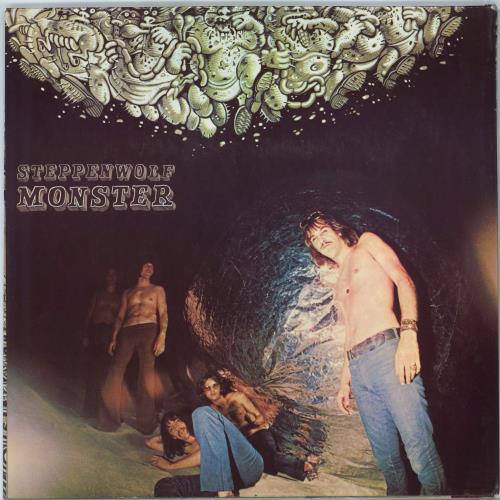 Steppenwolf Monster - Orange label UK vinyl LP album (LP record) (144325)
