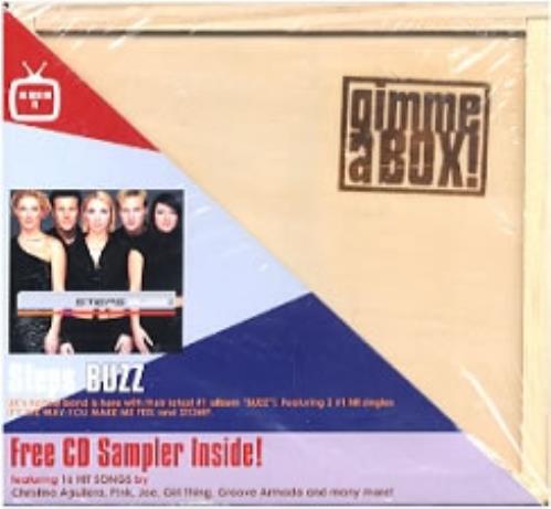 Steps Buzz - Gimme A Box Singapore CD album (CDLP) (184076)