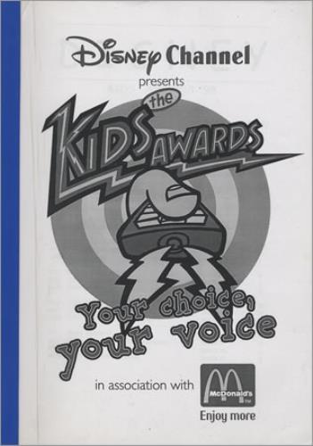 Steps Disney Channel Kids Awards - Tour Itinerary UK Itinerary (406153 ...