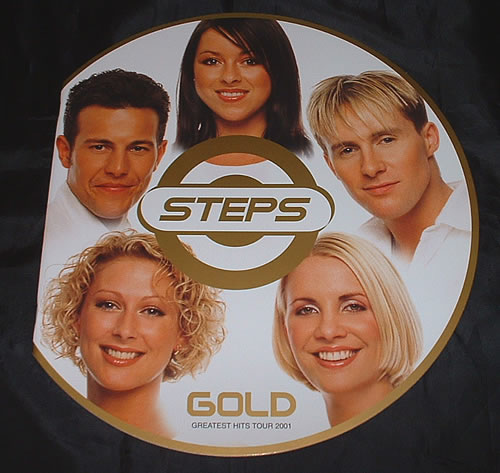 Steps Gold - Greatest Hits Tour 2001 - ticket 6/12 UK tour programme ...