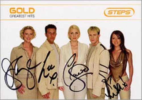 Steps Gold Greatest Hits - autographed UK Promo memorabilia (197466 ...