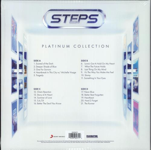 Steps Platinum Collection - Silver Splash Vinyl UK 2-LP vinyl record ...