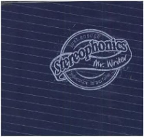 Stereophonics Mr. Writer UK Promo CD single (CD5 / 5") (177309)