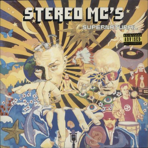 Stereo MCs Supernatural UK vinyl LP album (LP record) (463418)
