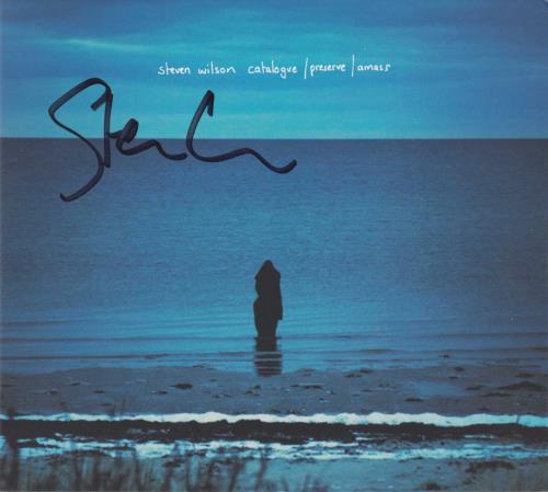 Steven Wilson Catalogue / Preserve / Amass - Autographed UK CD album ...