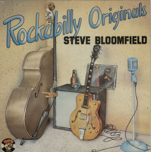 Steve Bloomfield Rockabilly Originals UK vinyl LP album (LP record) (624922)