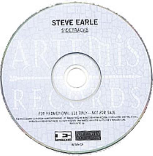 Steve Earle Sidetracks US Promo CD album (CDLP) (213693)