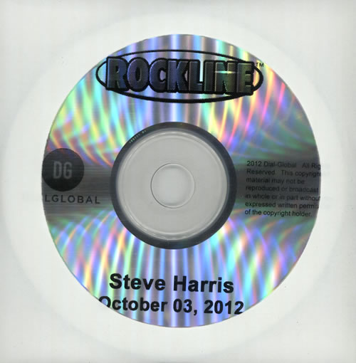 Steve Harris Rockline US CD-R acetate (575624)