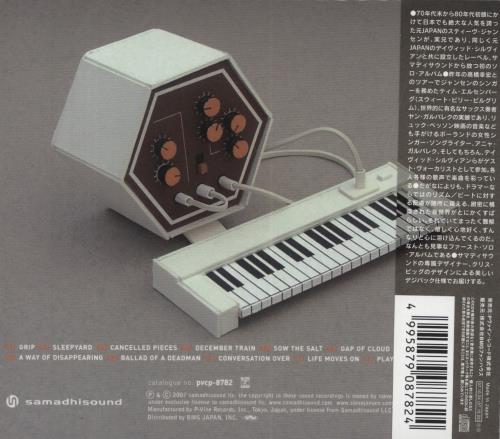 Steve Jansen Slope Japanese CD album (CDLP) (840600)