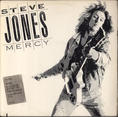 Steve Jones Mercy US vinyl LP album (LP record) (676364)