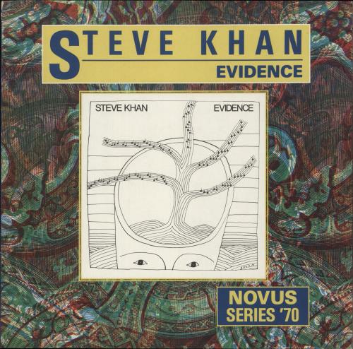 Steve Khan Evidence German vinyl LP album (LP record) (864939)