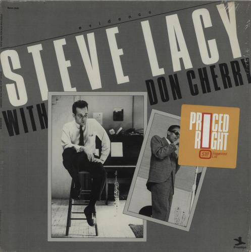 Steve Lacy Evidence US vinyl LP album (LP record) (675333)