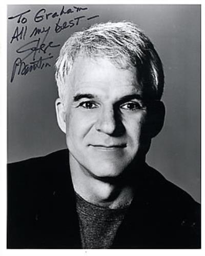 Steve Martin Autographed Publicity Photograph US Promo photograph ...