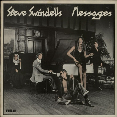 Steve Swindells Messages UK vinyl LP album (LP record) (140300)