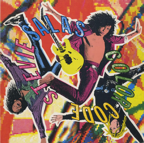 Stevie Salas Colorcode - Autographed UK vinyl LP album (LP record) (457038)