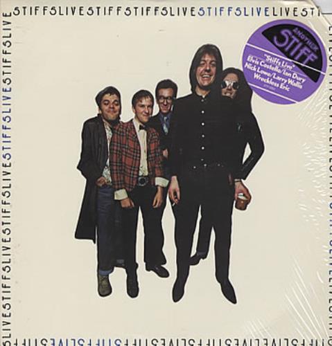 Stiff Records Live Stiffs - stickered p/s US vinyl LP album (LP record ...