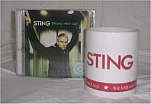 Sting Brand New Day + Coffee Mug Singapore CD album (CDLP) (156392)