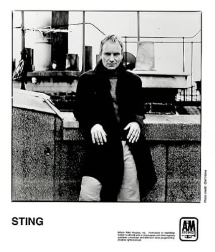 Sting Brand New Day - press pack US Promo media press pack (148585 ...