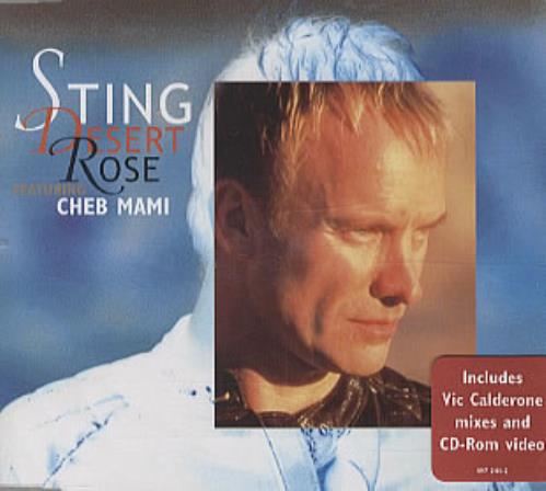 Sting Desert Rose - Part 1 & 2 UK 2-CD single set (Double CD single ...