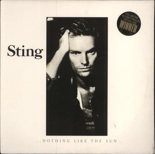 Sting Nothing Like The Sun - Brit Award Stickered UK 2-LP vinyl record set (Double LP Album ...