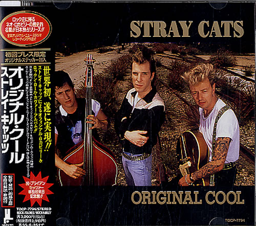 Stray Cats Original Cool Japanese CD album (CDLP) (15281)