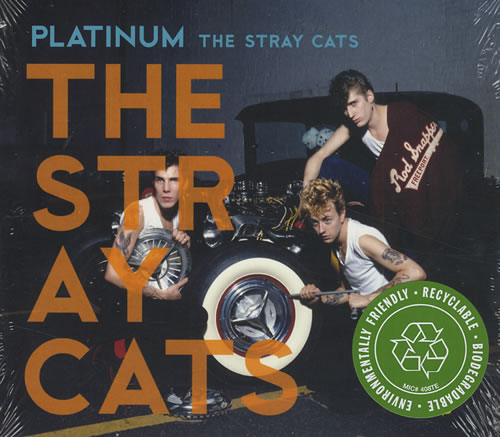 Stray Cats Platinum US CD album (CDLP) (432364)