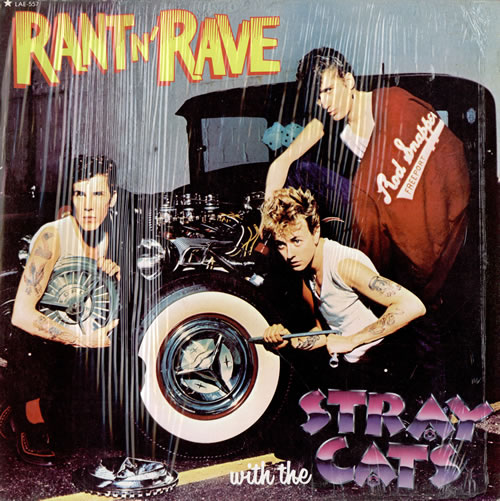 Stray Cats Rant 'n' Rave Mexican vinyl LP album (LP record) (460243)