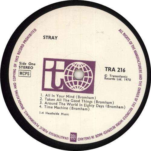 Stray Stray - 1st - VG UK vinyl LP album (LP record) (728316)