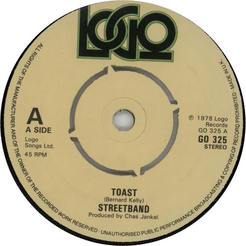 Streetband Toast - 4-Pr UK 7" vinyl single (7 inch record / 45) (564990)