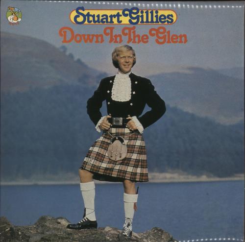 Stuart Gillies Down In The Glen UK vinyl LP album (LP record) (732592)