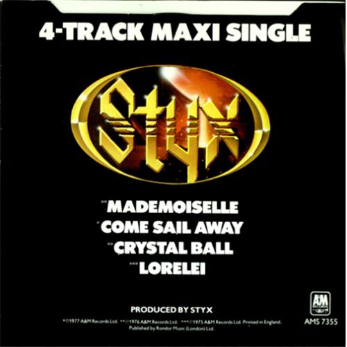 Styx Pieces Of Eight - Clear Vinyl + EP UK vinyl LP album (LP record ...