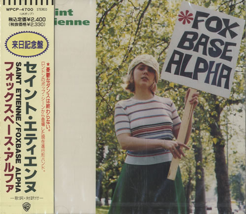St Etienne Foxbase Alpha Japanese Promo CD album (CDLP) (197257)