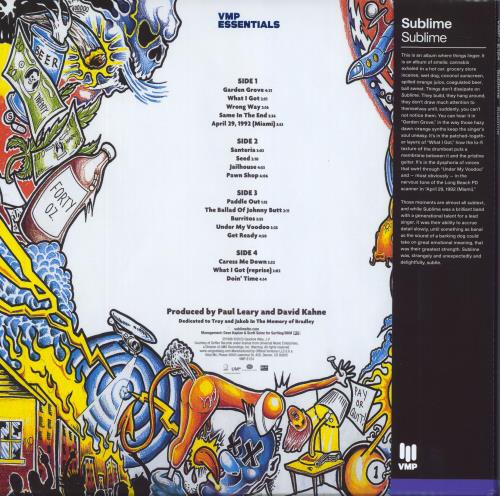 Sublime Sublime US 2-LP vinyl record set (Double LP Album) (814414)