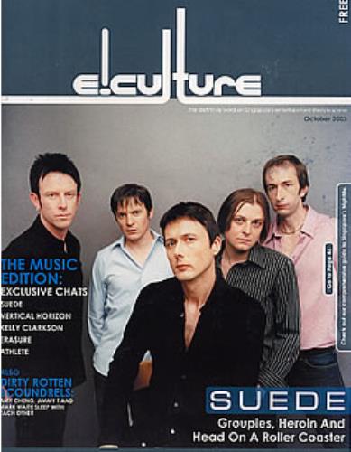 Suede e!Culture Singapore magazine (266692) OCTOBER 2003