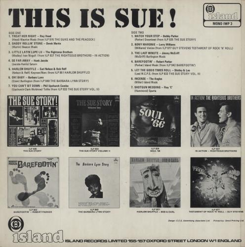 Sue Records This Is Sue - 1st UK vinyl LP album (LP record) (473687)