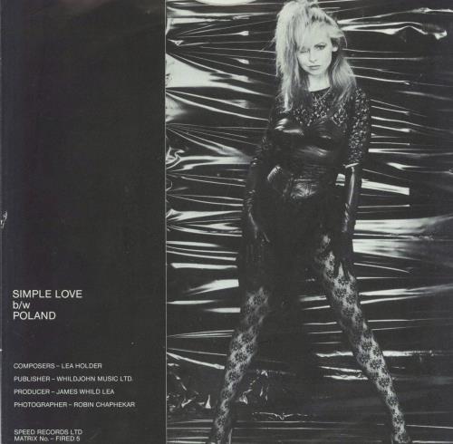 Sue Scadding Simple Love UK 7" vinyl single (7 inch record / 45) (801411)