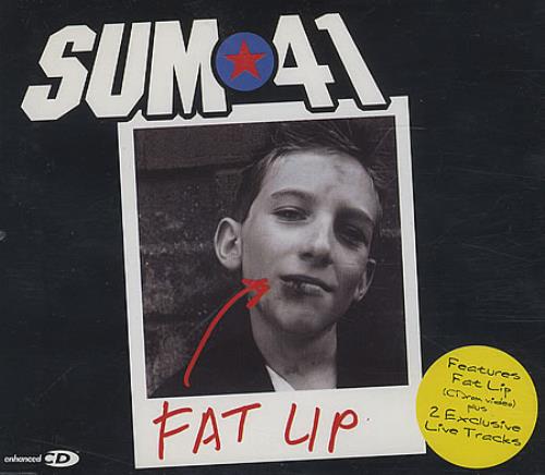 Sum 41 Fat Lip UK CD single (CD5 / 5") (393626)