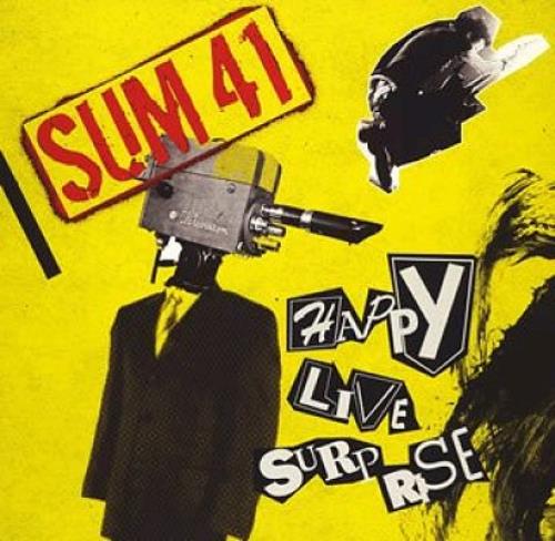Sum 41 Happy Live Surprise Japanese CD album (CDLP) (334924)