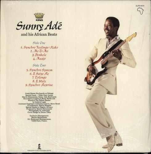 Sunny Adé Synchro System - Shrink UK vinyl LP album (LP record) (779678)