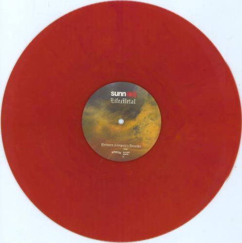 Sunn O))) Life Metal - Rust Vinyl US 2-LP vinyl record set (Double LP Album) (803115)