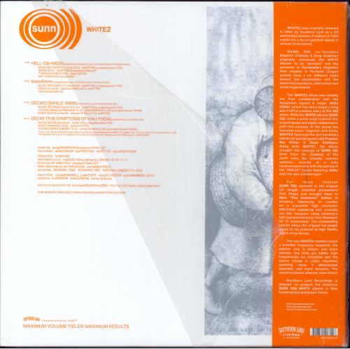 Sunn O))) White2 US 2-LP vinyl record set (Double LP Album) (803127)