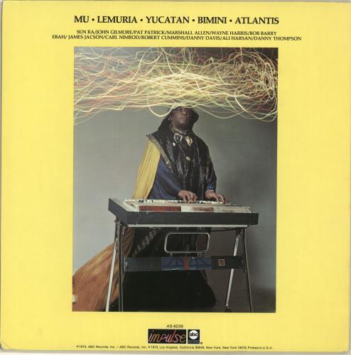 Sun Ra Atlantis US vinyl LP album (LP record) (448420)