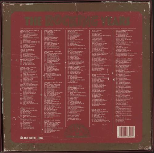 Sun Records Sun Records: The Rocking Years UK Vinyl Box Set (682274)
